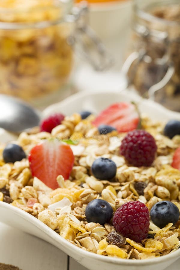 Light, delicious breakfast stock image. Image of dessert - 190669851