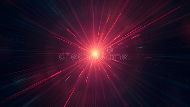 Abstract Background with Rays Laser Stock Illustration - Illustration ...