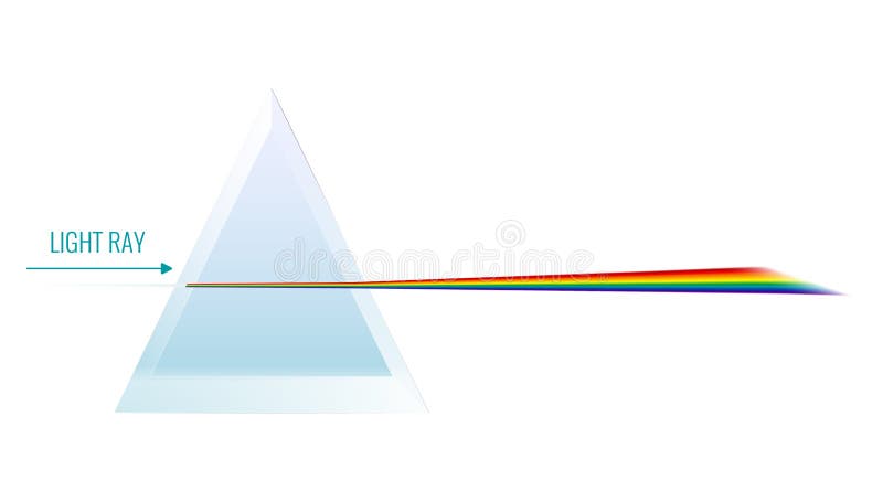 Light Dispersion Illustration Stock Vector - Illustration of ...