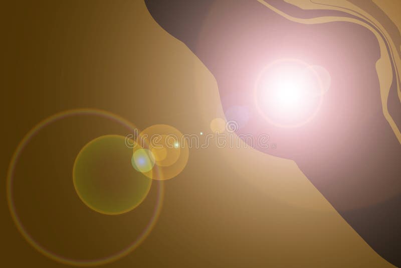 Light and Distortion 3d Abstract Design Stock Illustration ...