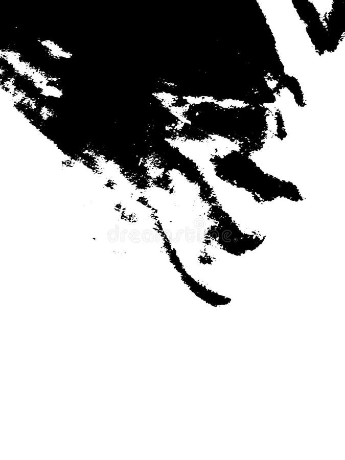 Ink Print Distress Background. Abstract Overlay Texture. Stock Vector ...