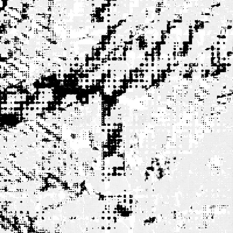 Simple Abstract Black and White Drawing. Expressive Drawing Stock ...