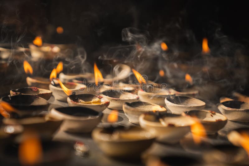 The light of diyas stock photo. Image of notable, festival - 260958772