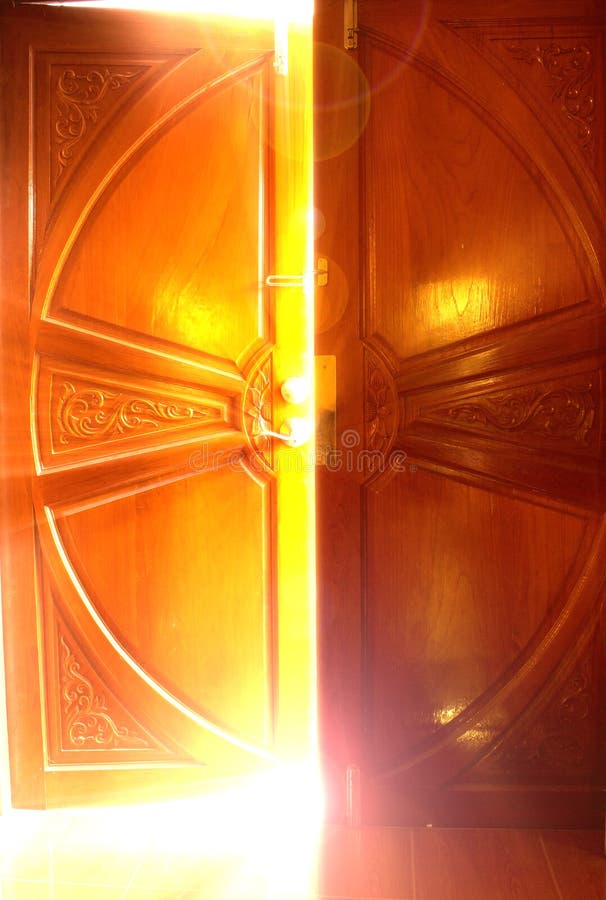 Light door stock image. Image of shadow, yellow, future - 49943263