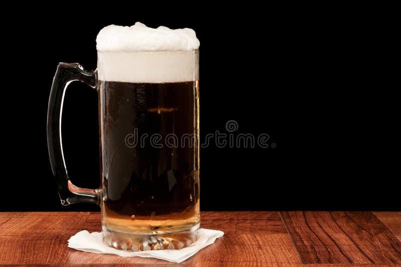 Light draught beer stock photo. Image of amber, background - 24145736