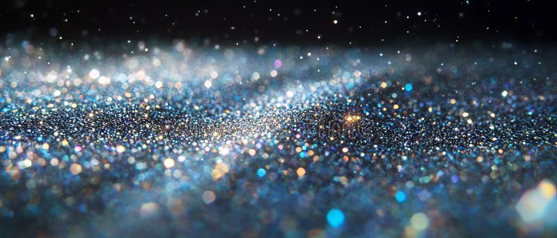 Light Dust Particles Create a Hazy Atmosphere Against a Black ...