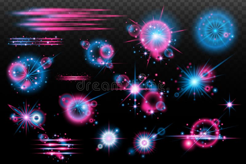 Light Effect: Isolated Flash, Tire Explosion, Dust Line, Solar Flare, Star Spark, Sunshine ...