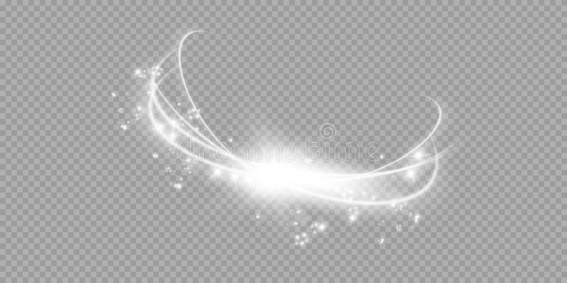 Light Effect. Magic Circle Glow. Vector Illustration Stock Illustration ...