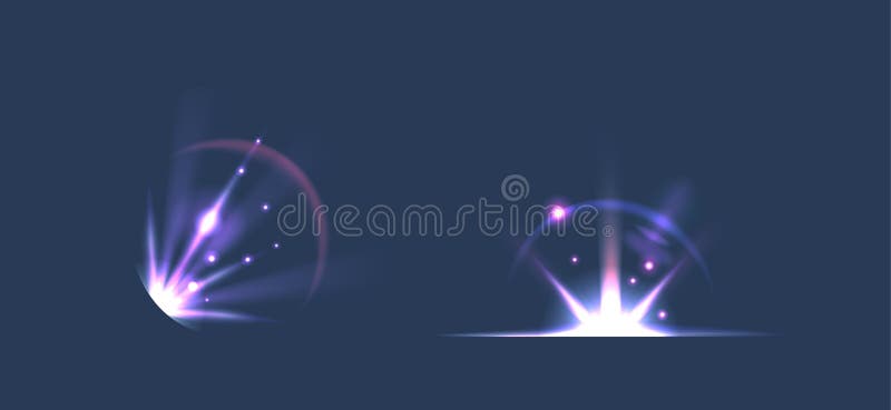 Light Effect, Radiant Display of Luminosity, Casting Dynamic Beams or ...