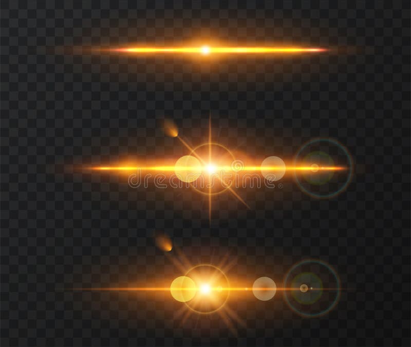 Light effect set. stock vector. Illustration of transparent - 291483508