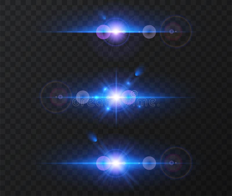 Light effect set. stock vector. Illustration of line - 291483658