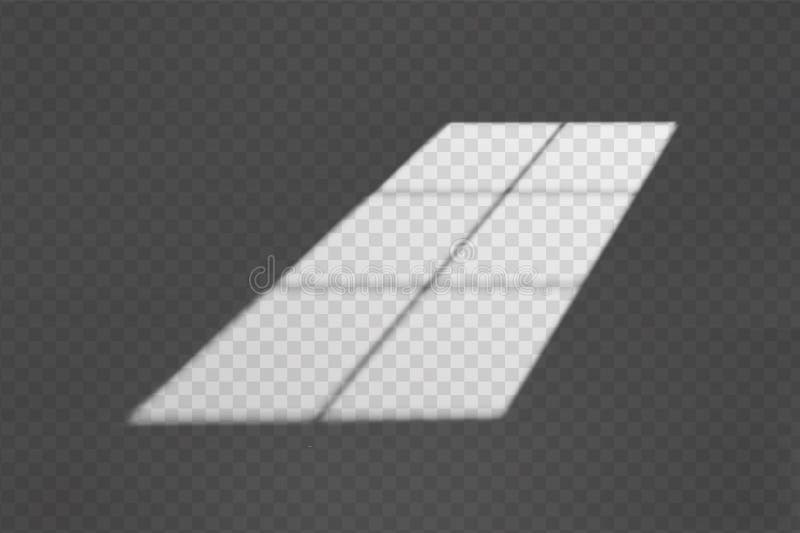 Light Effect Shadow Overlay from Rectangular Window Isolated ...