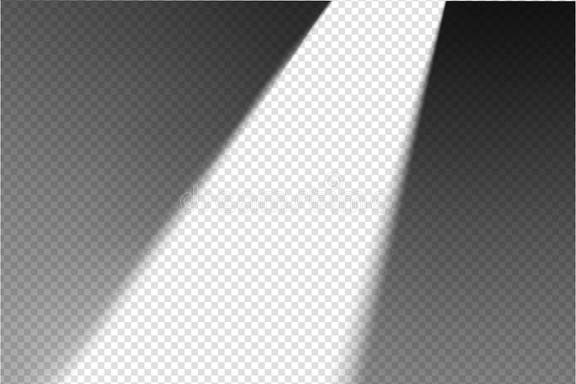 Light Effect Shadow Overlay Spotlight Beam of the Lantern Lamp Isolated ...