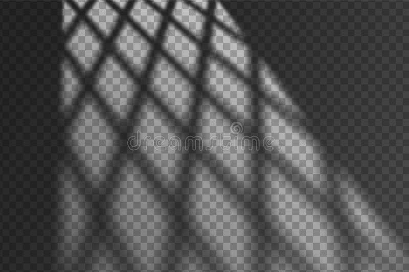 Light Effect Shadow Overlay from Stained Glass Window Isolated ...