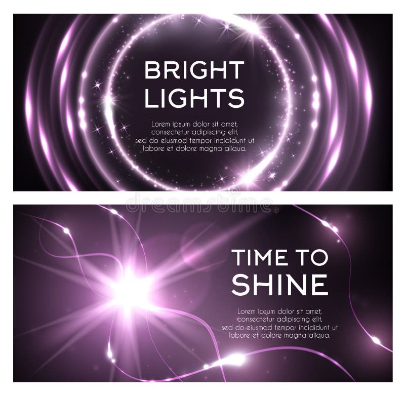 Light Effect of Shine Flash Beams Burst Vector Icon Stock Vector ...