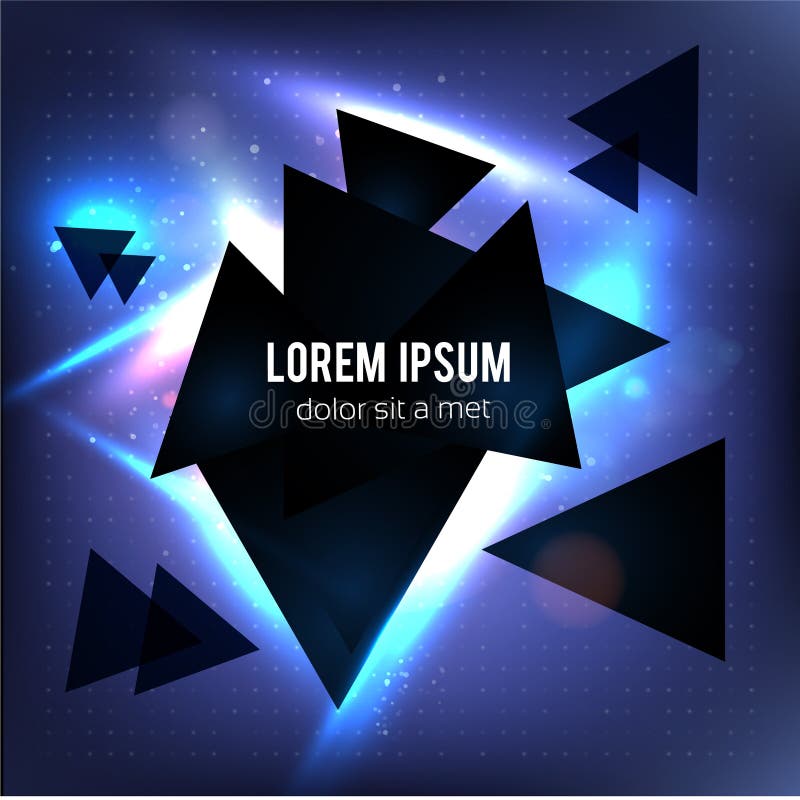 Light Effects. Vector Illustration for Your Artwork, Party Flyers ...