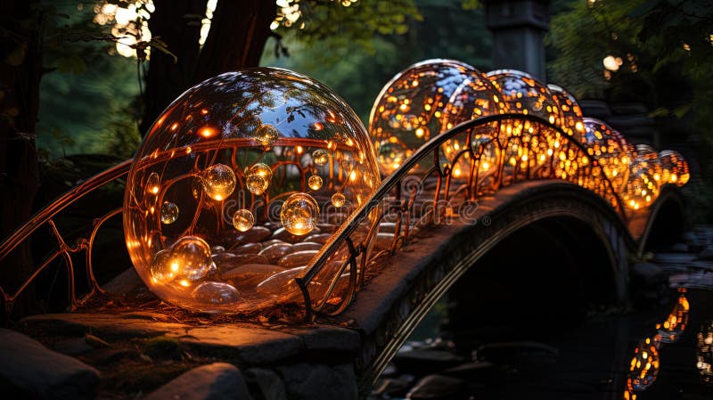 A Light, Elegant Bridge, Thrown Over a Noisy River, Like a Thread of a ...