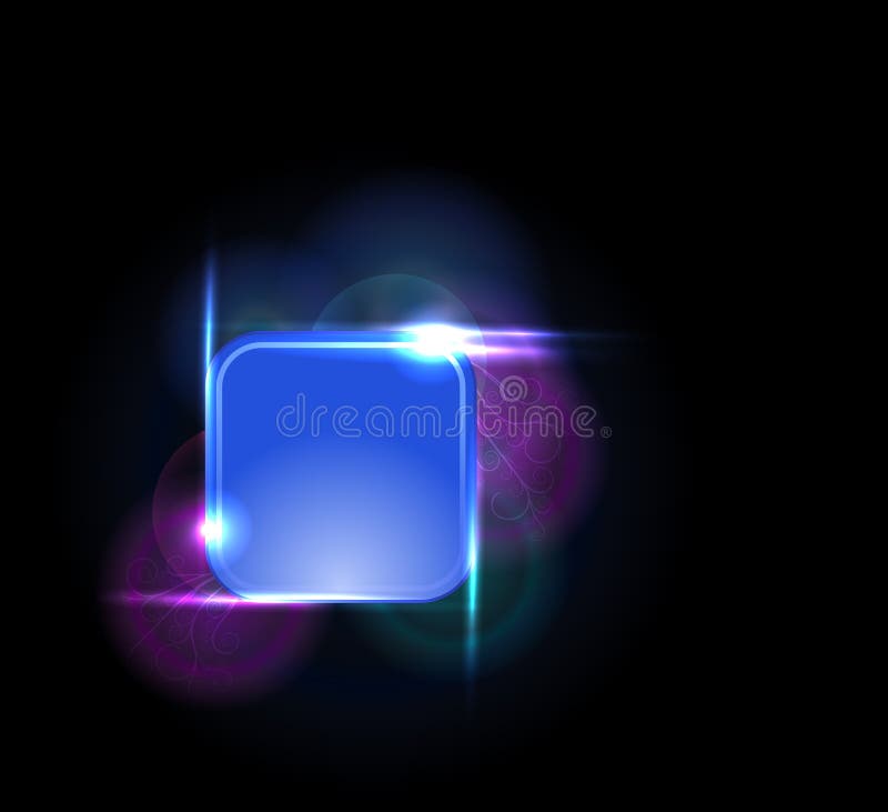 Light elements banner stock vector. Illustration of button - 20537083