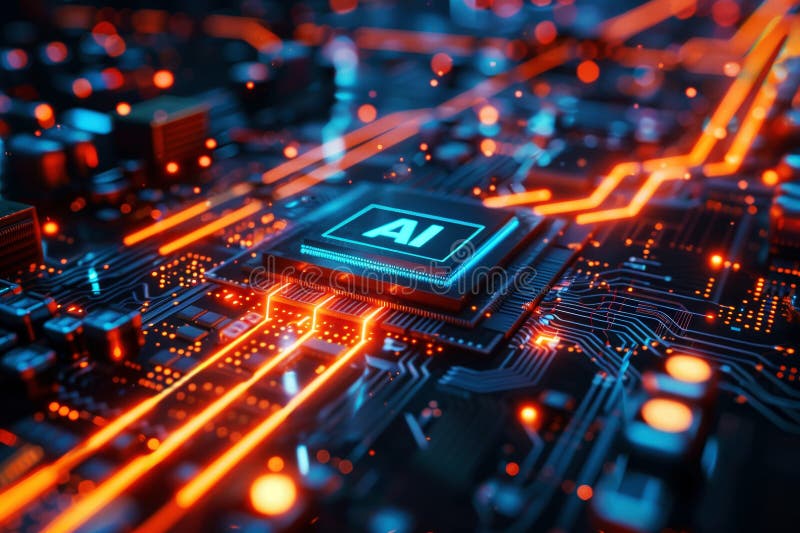 A Light-emitting Circuit Board Integrated with AI Technology on a ...