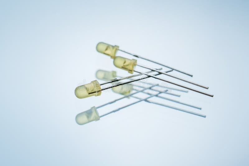 Light Emitting Diode Electronic Component Stock Photo - Image of ...