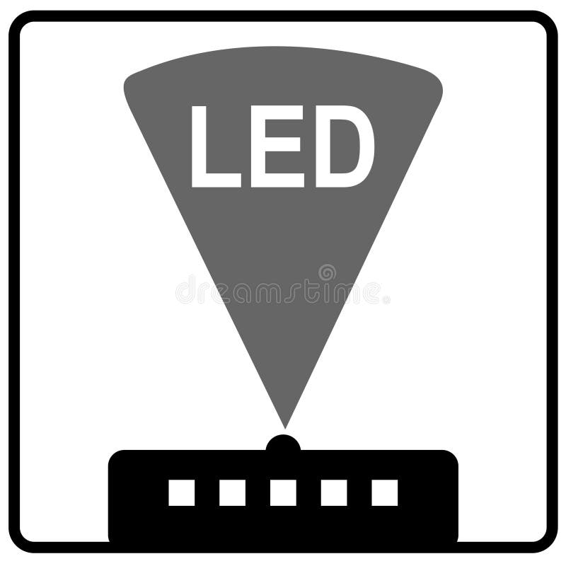 Light-emitting diode LED stock illustration. Illustration of ...