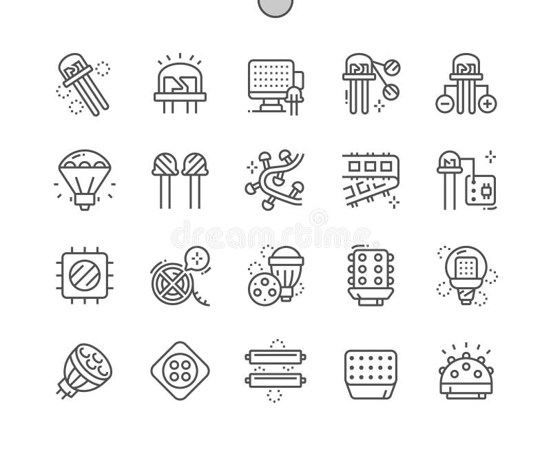 Diode. Anode and Cathode. Electronic Symbol of Illustration of Basic ...