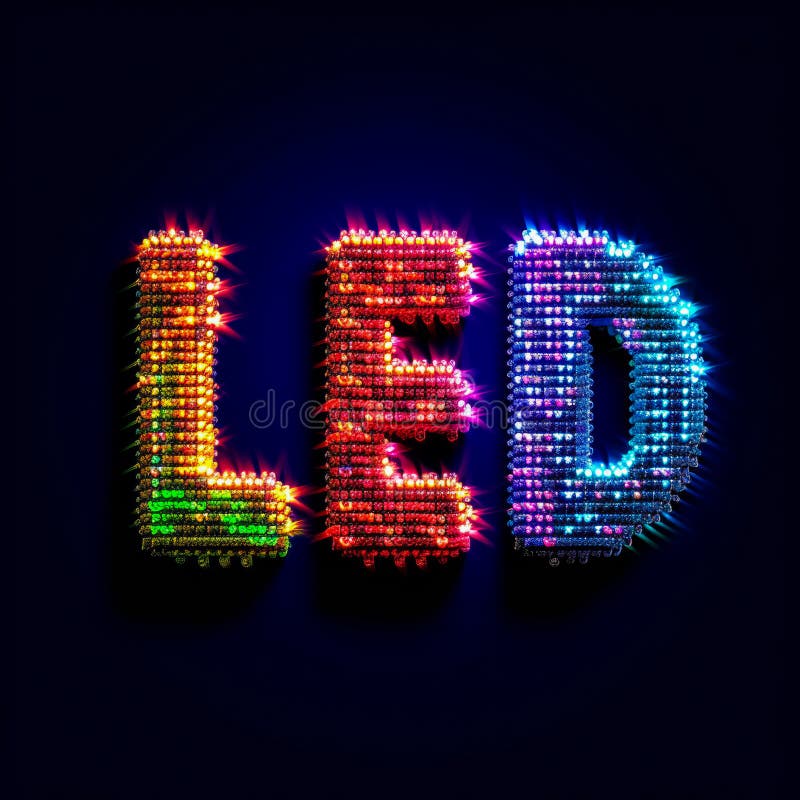 Led Light Emitting Diode Stock Illustrations – 3,488 Led Light Emitting ...