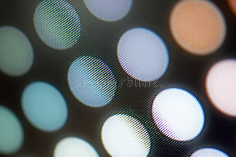 Light Emitting Diodes For LED Display. Digital LED Screen Background ...