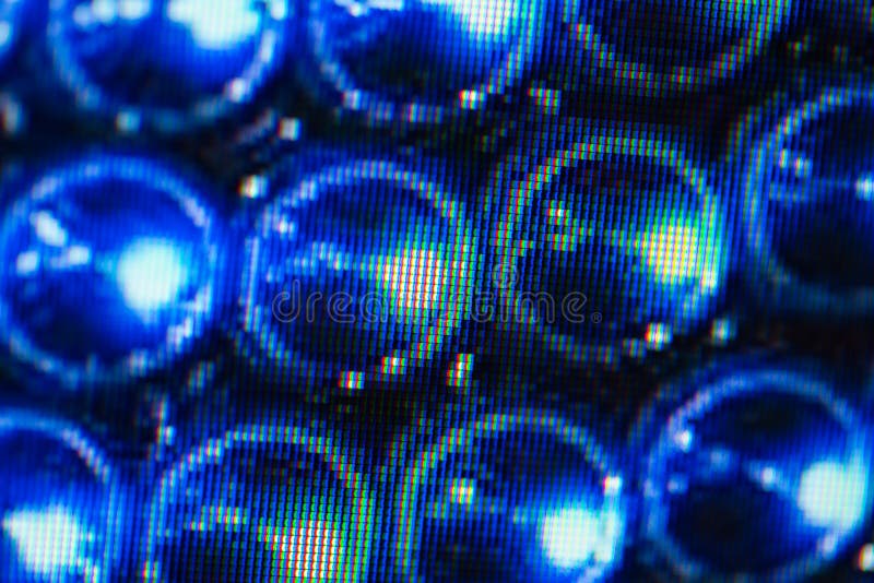 Light Emitting Diodes for LED Display. Digital LED Screen Background ...