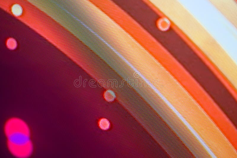 Light Emitting Diodes for LED Display. Digital LED Screen Background ...