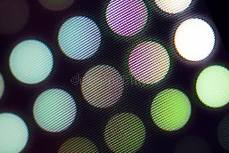 Light Emitting Diodes for LED Display. Digital LED Screen Background ...