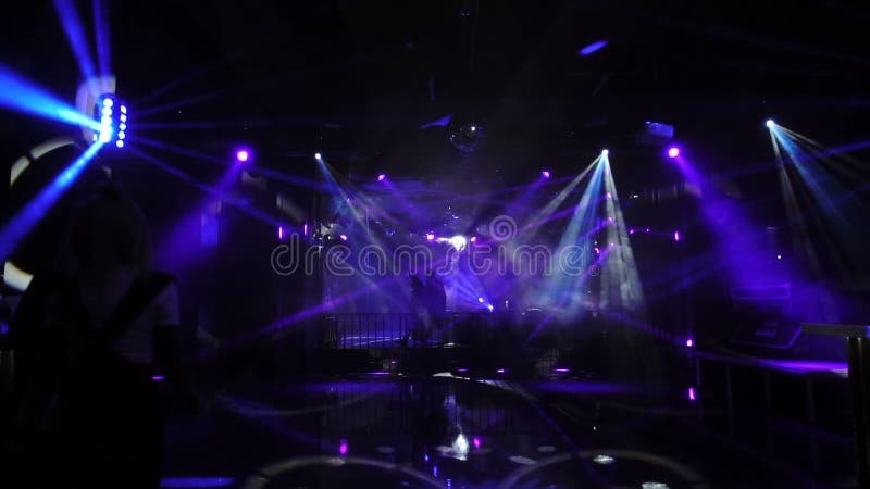 Party at a Nightclub, Lit and Shining Lights Stock Footage - Video of ...