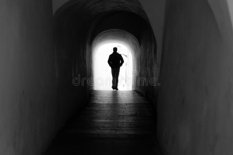 Light from the End of the Tunnel Stock Image - Image of tunn, finally ...
