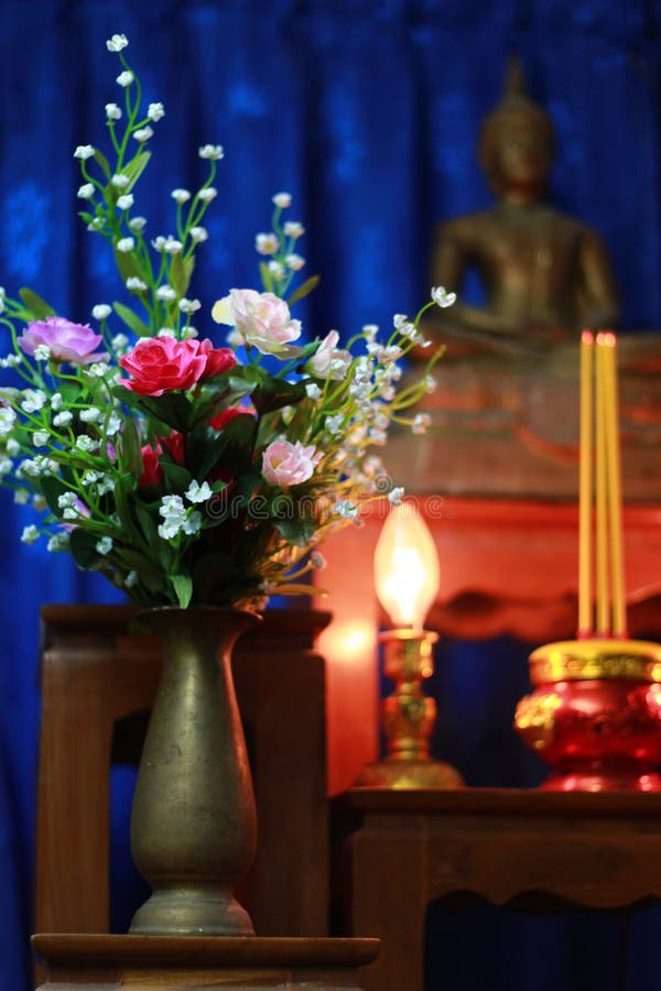 Light of faith stock image. Image of buddhism, buddhistic - 43303997