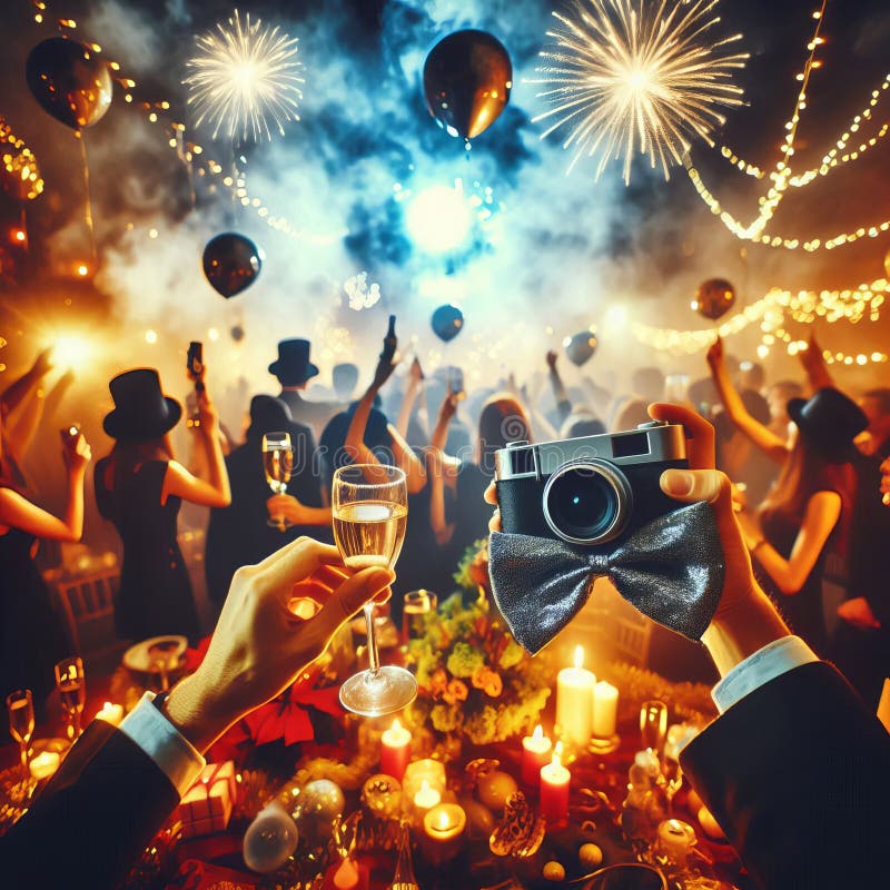 Light Field Photography Celebration Adjustable Focus Image of a Stock ...