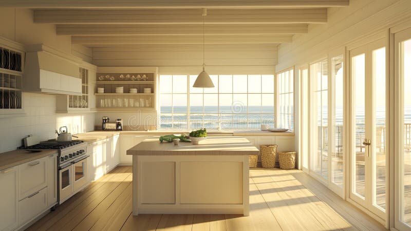 Light Filled Kitchen Focus Functionality Stock Photos - Free & Royalty ...