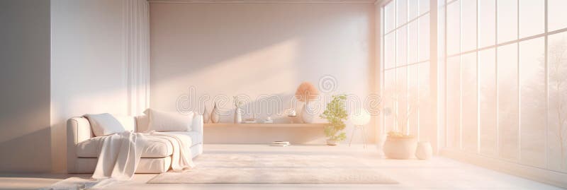 Light-filled Room Concept, Using White and Silver Satin Texture for an ...