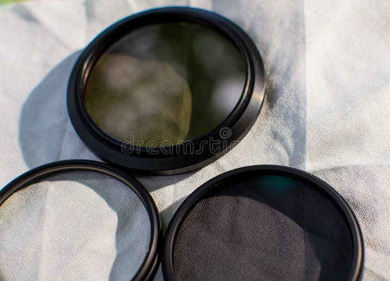 Light filters for camera stock image. Image of film - 122833341