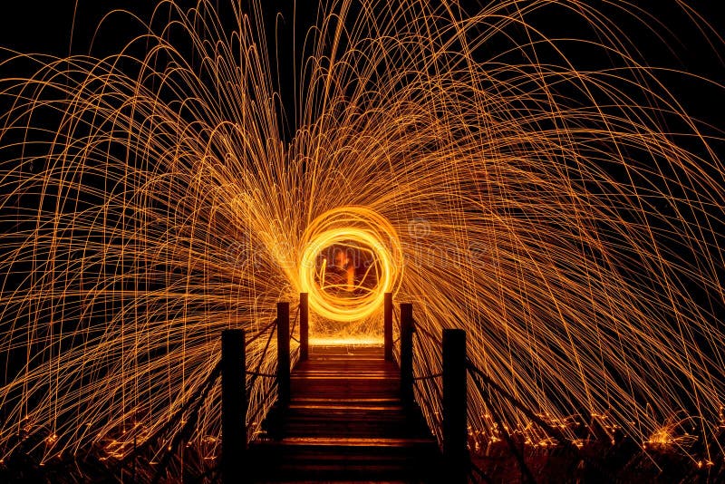 Light fire Spin stock image. Image of abstract, explosion - 53966791