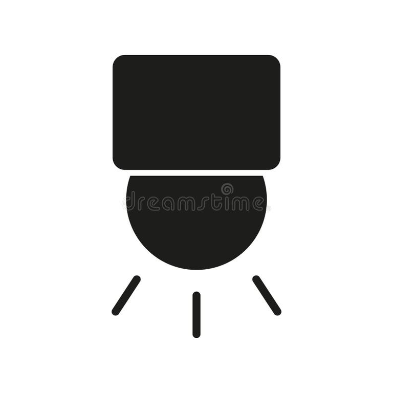 Light Fixture Bathroom Icon Vector Basic Design Simple and Modern Stock ...
