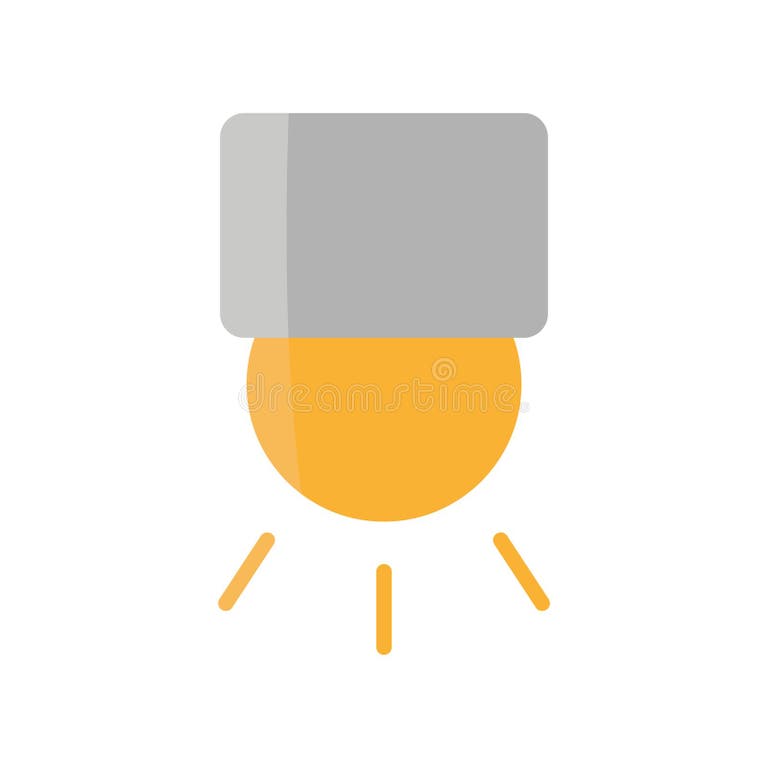 Light Fixture Bathroom Icon Vector Basic Design Simple and Modern Stock ...