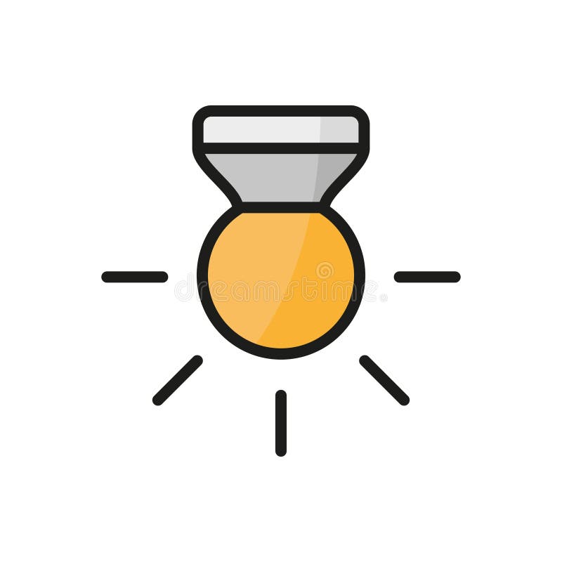 Light Fixture Bathroom Icon Vector Basic Design Simple and Modern Stock ...