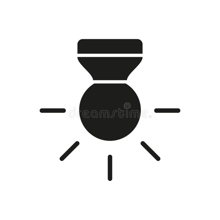 Light Fixture Bathroom Icon Vector Basic Design Simple and Modern Stock ...