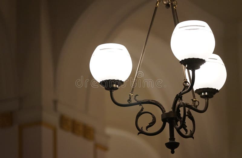 Light fixture stock photo. Image of chandelier, symmetry - 268916808