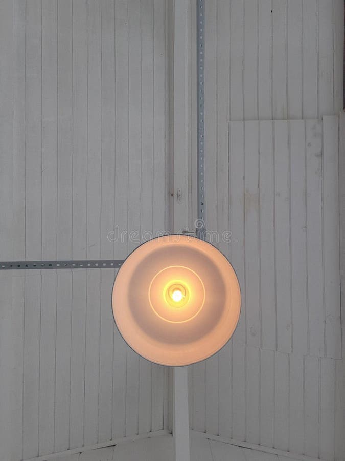 Light Fixture in the Cabin Seen from Below Stock Photo - Image of view ...