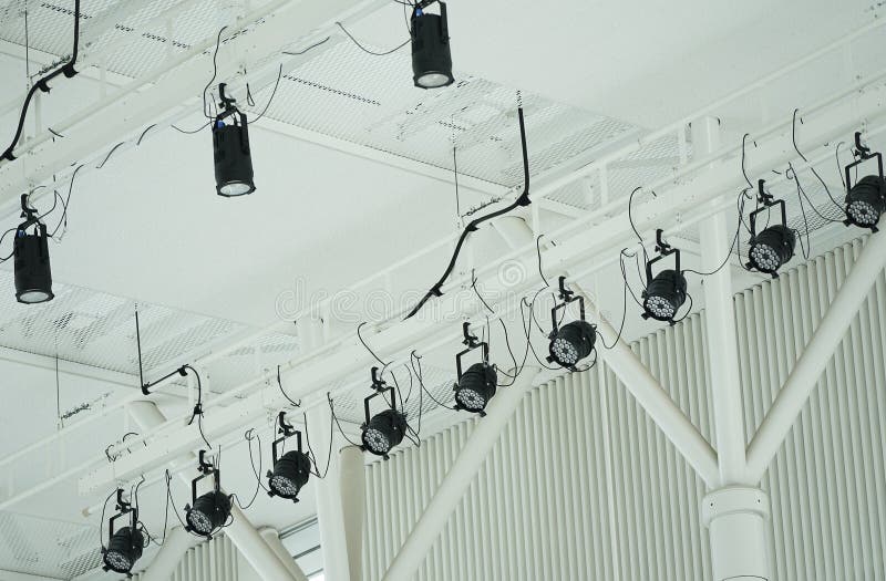 Light fixtures stock photo. Image of white, suspended - 276182844