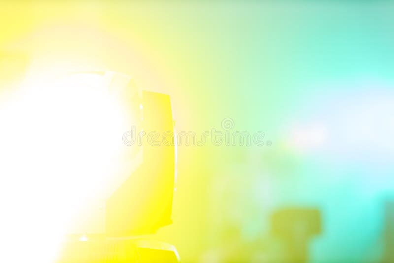 Light Flare. Abstract Background, Beautiful Rays of Light. Yellow ...