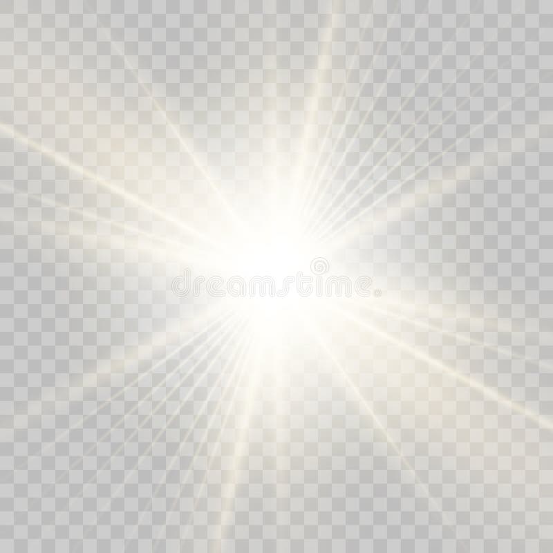 Light Flare Special Effect. Vector Illustration Stock Illustration ...