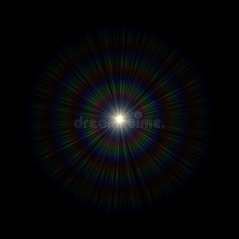 Light Flare Special Effect. Vector Illustration Stock Vector ...