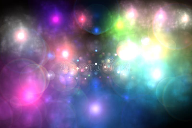 Light Flares Abstract Background Stock Illustration - Illustration of ...